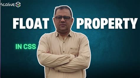 Float Property In Css Lecture 16 Css Webdevelopment Scalive Youtube