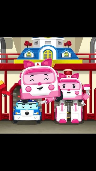 일어나요 로보카 폴리 경찰차 구급차 소방차 Robocarpoli Kigle Shorts Youtube