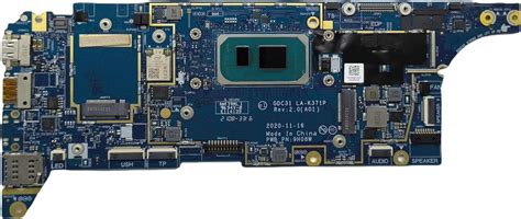 Replacement Laptop Motherboard Gdc31 La K371p For Dell Latitude 7520 System Board I7 1185g7