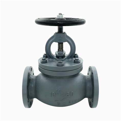Globe Valve Straight Cast Steel Jis 10k Adamar