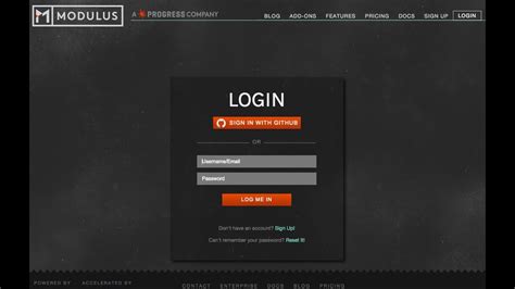 How To Deploy A Meteor App To Modulus Youtube