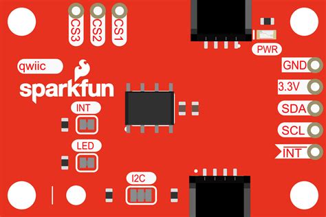 How To Use Sparkfun Capacitive Touch Slider Cap1203 Qwiic Pinouts