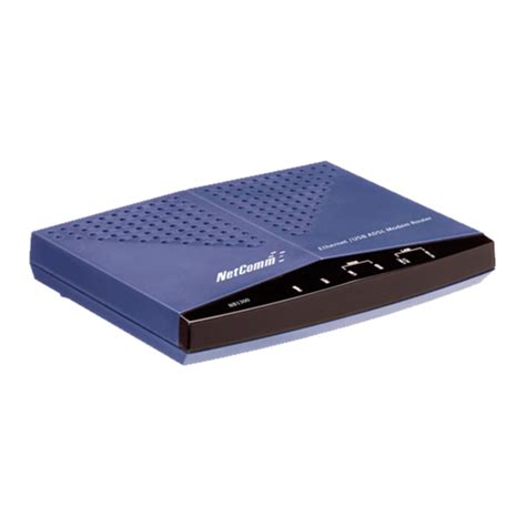 NETCOMM NB SETUP DOCUMENT Pdf Download ManualsLib