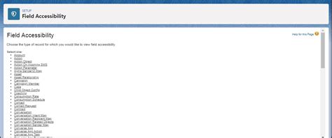 enable field level access sms magic salesforce documentation