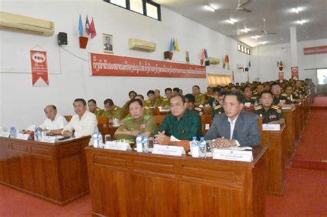 ທ່ານ ຮອງນາຍົກລັດຖະມົນຕີ ລັດຖະມົນຕີກະຊວງປ້ອງກັນປະເທດລົງຢ້ຽມຢາມ ປກຊ ປກສ