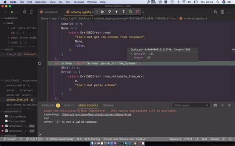 debugging in vscode help the rust programming language forum