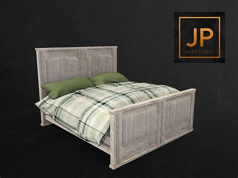 Second Life Marketplace 02dd Layla Wooden Bed Pg Boxed Rare