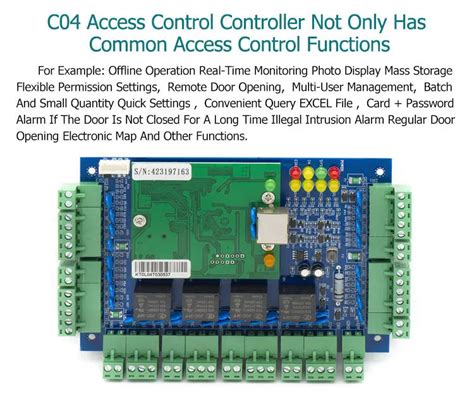 Network Tcp Ip Wiegand Access System Control Board For Electronic Access Systems Buy Access