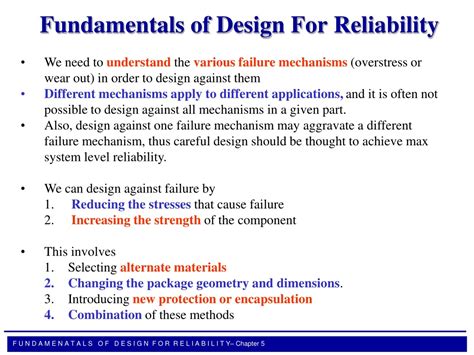Ppt Fundamentals Of Design For Reliability Powerpoint Presentation Free Download Id9213934
