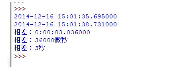 Python计算时间间隔 精确到微妙 的代码实例 开发技术 亿速云