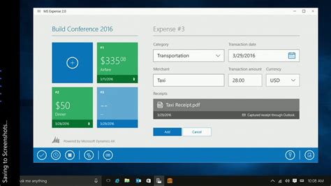 Ax Expences App Featured In Build Keynote By Fredrik Sætre