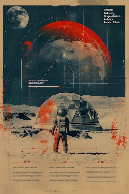 Martian Habitat Dome With Dust Storm Effects Extraterrestria Unique