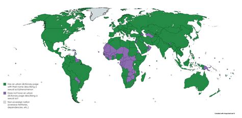 Countries With An Urban Dictionary Page Describing A Sexual Act Related To Their Country OC
