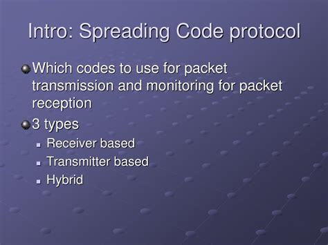 Ppt Cdma Based Mac Protocol For Wireless Ad Hoc Networks Powerpoint
