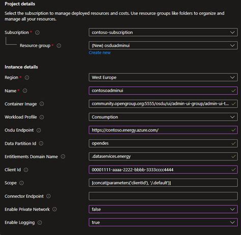 Deploy Osdu Admin Ui On Top Of Azure Data Manager For Energy