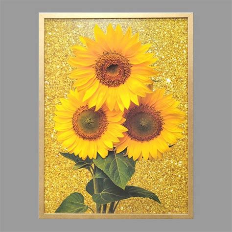 돈들어오는그림 해바라기 그림 개업선물 집들이선물 인테리어 소품 꽃 풍수 문방구톡톡