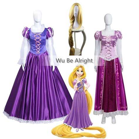 영화 공주 라푼젤 코스프레 할로윈 의상 멋진 드레스 보라색 레이스 업 볼 가운 크리스마스 파티 성인 소녀 메뉴 Aliexpress