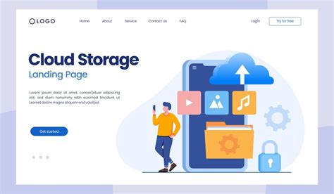 Premium Vector Database Protection Concept Data Center File Management Cloud Storage