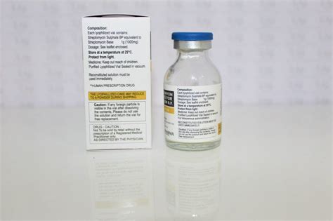 Streptomycin For Injection 1g Suppliers And Gmp Manufacturers