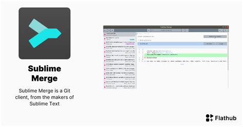 Installar Sublime Merge Sus Linux Flathub Installar Sublime Merge Sus Linux Flathub