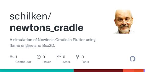 Github Schilkennewtonscradle A Simulation Of Newtons Cradle In Flutter Using Flame Engine