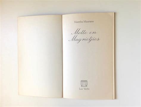 Motte And Magrietjies Maretha Maartens Secondhand The Story Station