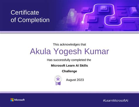 Yogesh Kumar Akula On Linkedin Learnmicrosoftai Microsoft Mlsa Machinelearning Azure