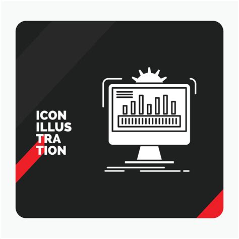 Red And Black Creative Presentation Background For Dashboard Admin Monitor Monitoring