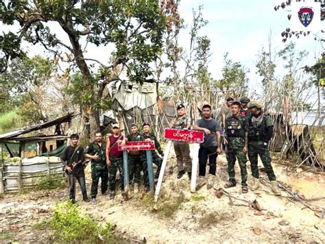 Breaking News လေ့ကေ့ကော်အနီးရှိ စစ်ကောင်စီတပ်၏ စွယ်တော်ကုန်း လက်နက်ကြီး ဗျူဟာစစ်စခန်းကို Knla