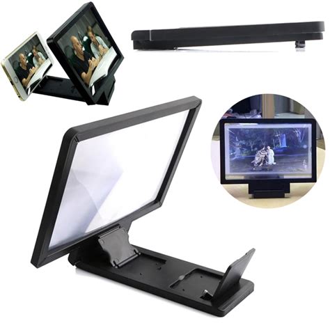 Зd увеличитель экрана мобильного подставка для телефона 3д Enlarge Screen F1 Универсальное