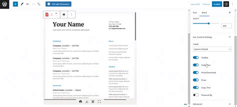 How To Embed Documents In Wordpress Using Document Block Widget Embedpress