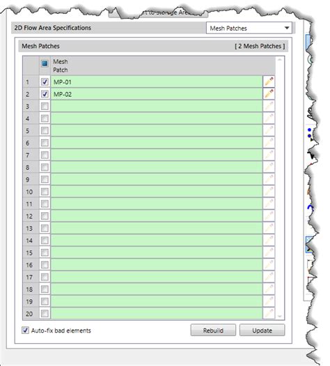 2d Flow Area Data Command Civilgeo Knowledge Base