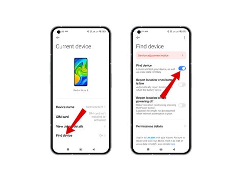 How To Fix The Xiaomi Find My Device Not Turning On Issue