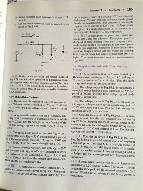 Solved Chapter Problems Di Which Operating Point Chegg
