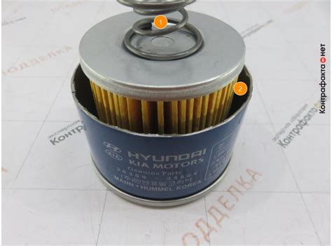 Масляный фильтр, 2630035504 / Hyundai / KIA / Контрафакта.нет ...
