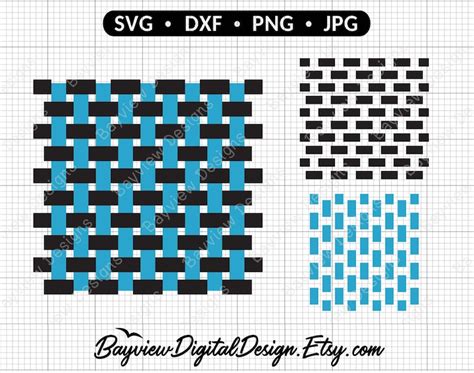 Fence SVG Weave CUT File Lattice Clipart Trellis Pattern Abstract Design Sticker Weaving