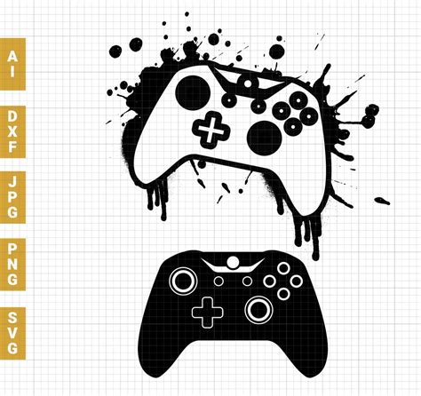 Game Controller Svg File Etsy Australia