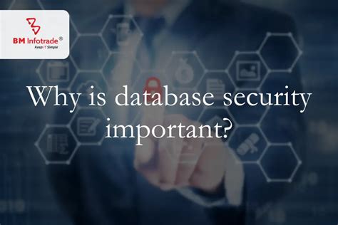 why is database security important