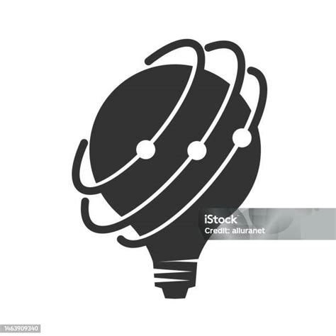 Template Desain Logo Bola Lampu Ilustrasi Ikon Identitas Merek Ilustrasi Stok Unduh Gambar