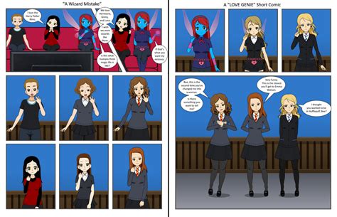 love genie short issue 4 1 2 by roseprincessmitia on deviantart