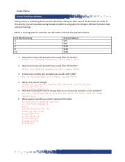 M6 LinearFunctionsActivity 1 Pdf Babe Name Linear Functions Activity Saving Money Is