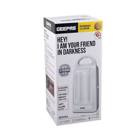 Geepas Rech Led Lantern Antiglare Grandiose Ae