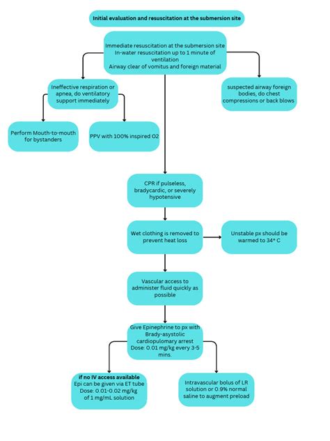 Pediatrics 2 Chapter 88 Drowning And Submersion Algorithm Pdf Cardiopulmonary
