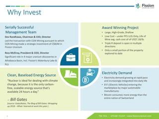 Fission Uranium Corporate Presentation Pdf