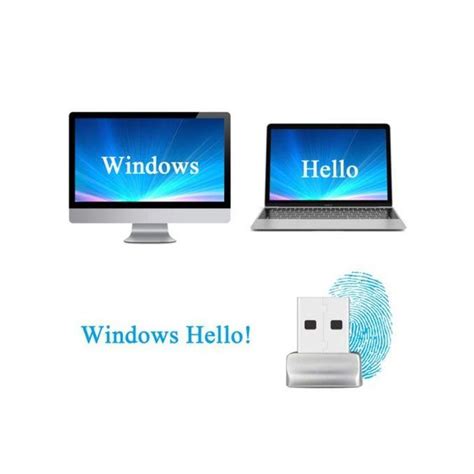 تسوق usb fingerprint reader for windows security key biometric