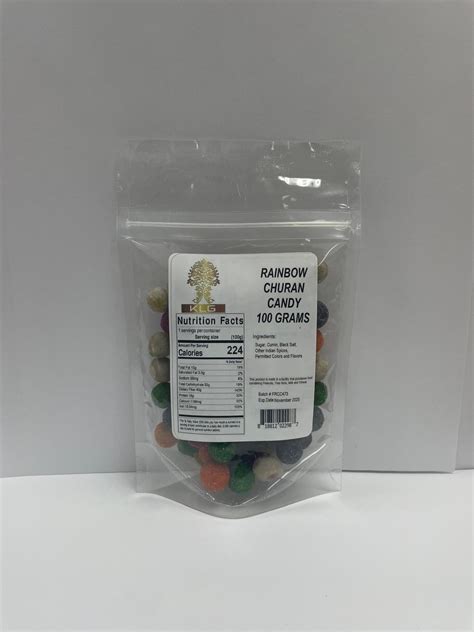 Rainbow Churan Candy 100 Gm Ganeshaspice