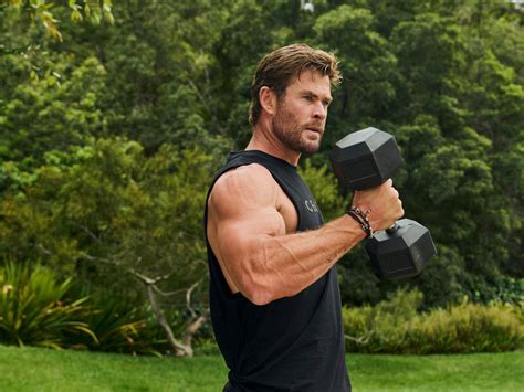 Chris Hemsworth Arms Workout