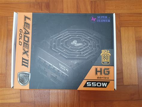 Super Flower Leadex III Gold 550W 80+ Full Modular, Computers & Tech ...