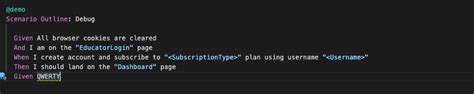 highlight undefined steps in scenario outlines · issue 90 · cucumber