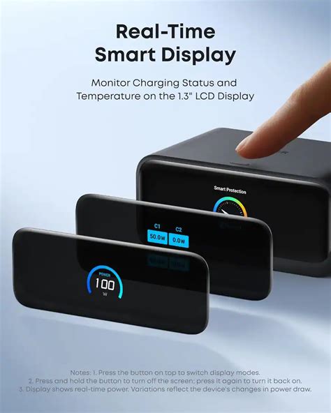 Anker Nano Charging Station 7 In 1 100w Power Strip 2 3 Ft Instacord